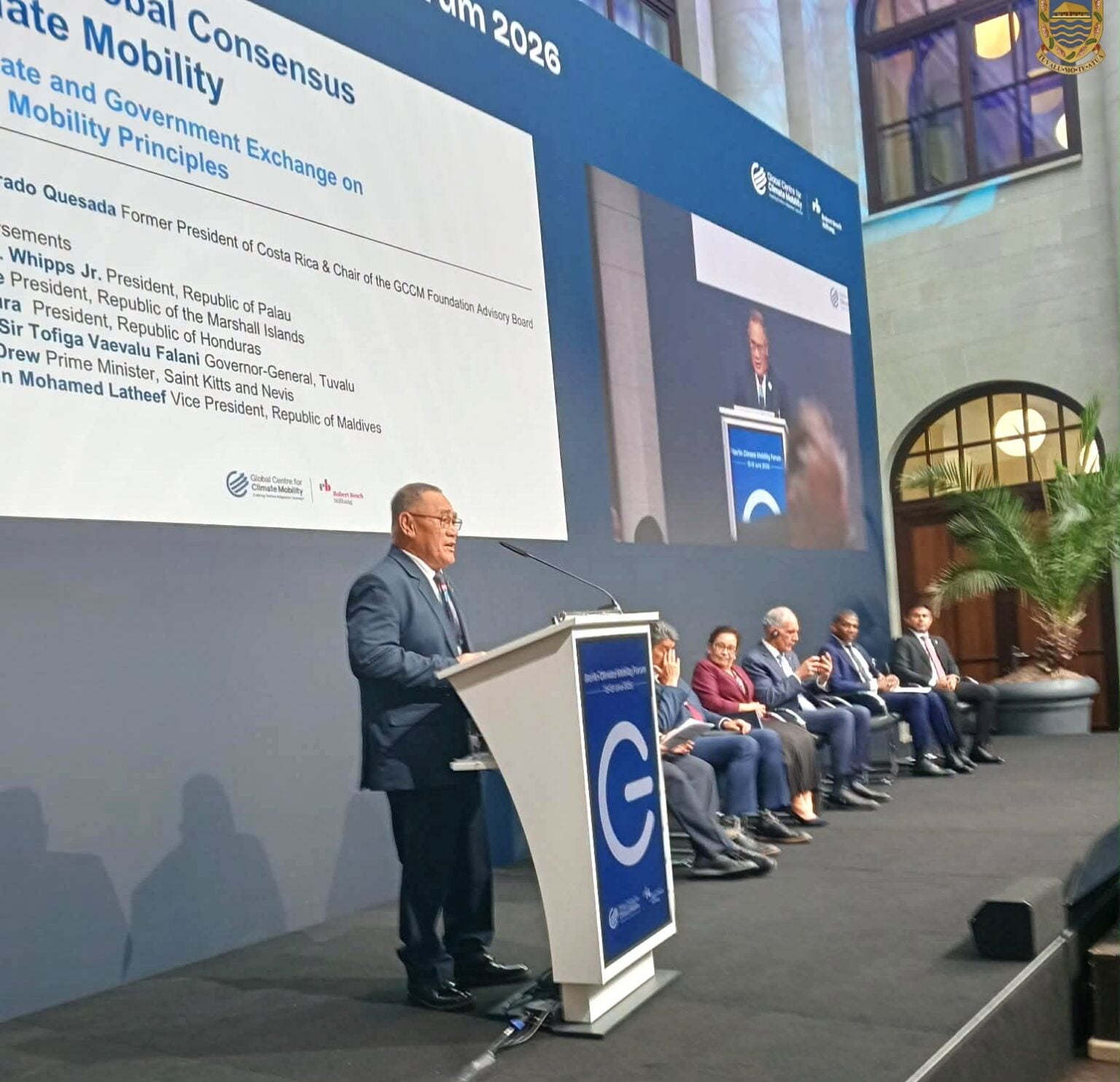 Tuvalu calls for urgent global action on Climate Mobility at Berlin Forum